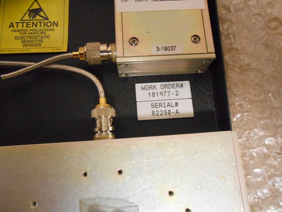 TX RX SYSTEMS VHF FILTER DUPLEXER AMPLIFIER UNIT-82250-A/424-86A-03 | eBay