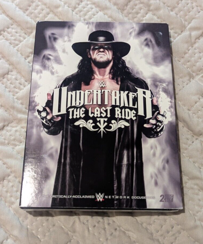 wwe UNDERTAKER THE LAST RIDE W/SLIPCOVER dvd BRAND NEW FACTORY SEALED ...