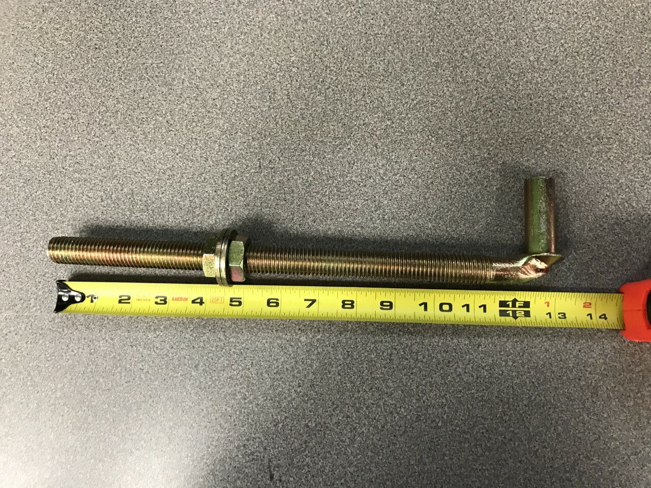 Chain Link Gate J BOLT HINGE 3/4" pin Threaded Post Hinges 13" ZINC ...