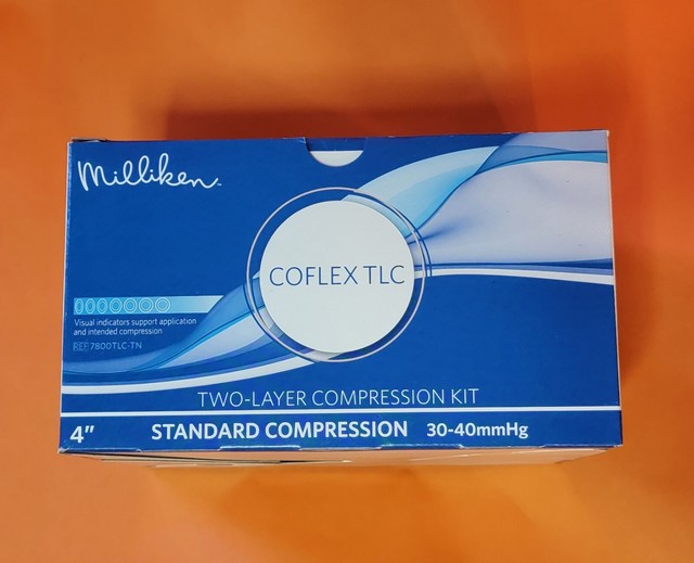 MILLIKEN COFLEX TLC XL Standard 4" Two-Layer Compression Kit 30-40mmHg ...
