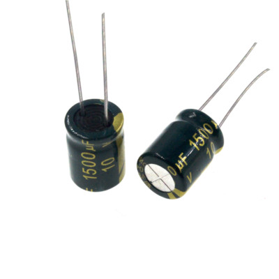 10PCS 1500uF 10V 1500MFD 10Volt 10*16mm Aluminum Electrolytic Capacitor ...