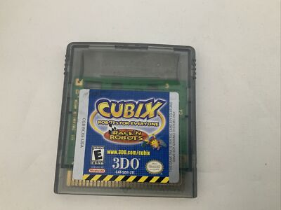 Cubix Race N Robots Gameboy Color — Cartridge Only | eBay