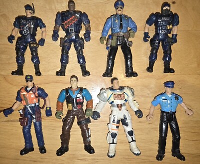 CHAP MEI 8 Action Figures Police Space Others | eBay