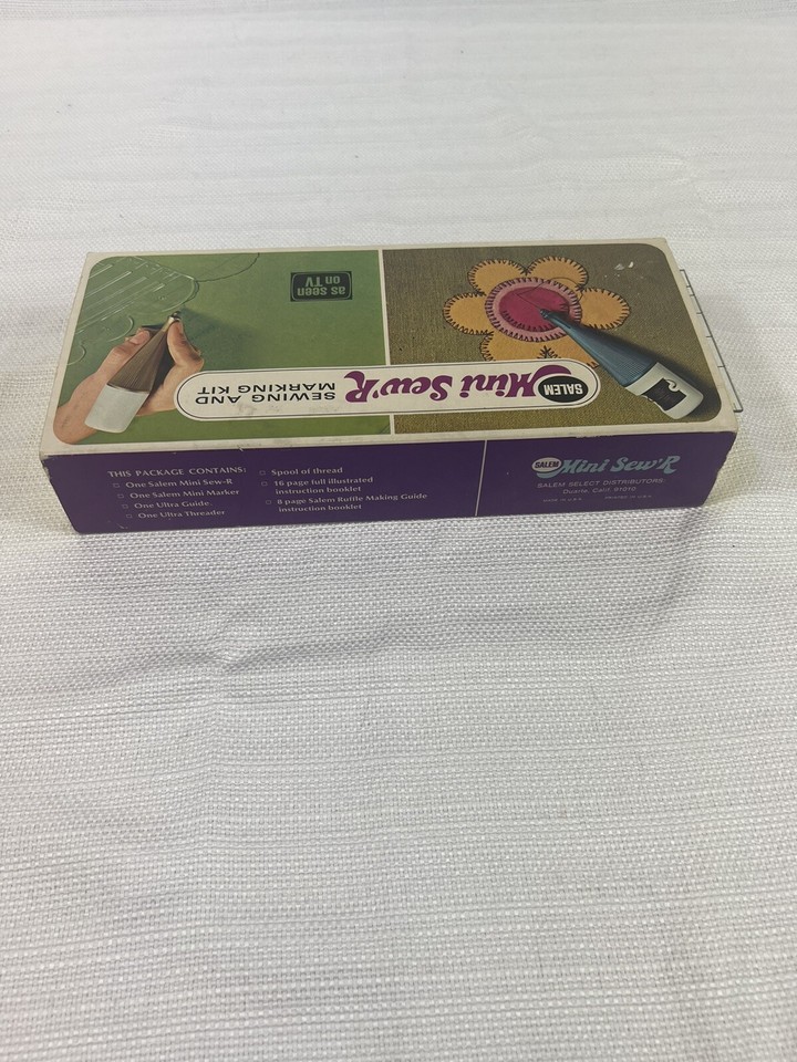 Vintage Salem Mini Sew'r Sewing & Marking Kit | eBay