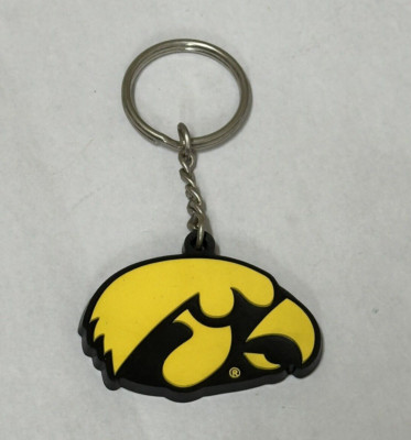 IOWA HAWKEYES Keychain KEYRING NCAA | eBay