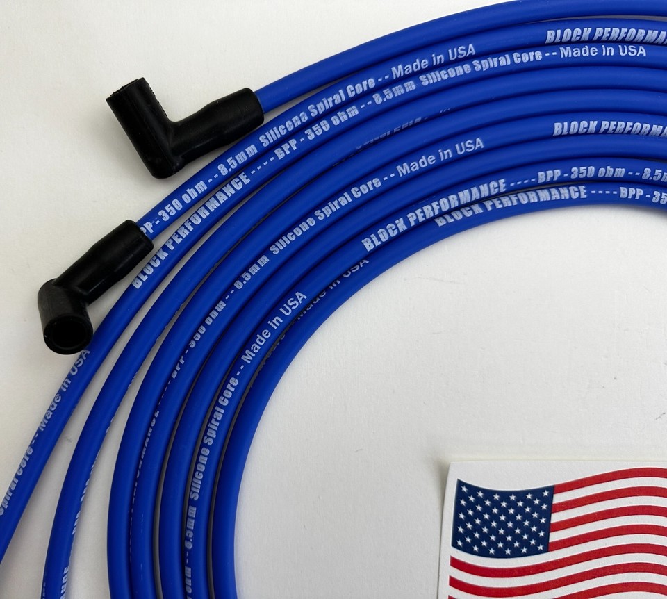 1966-1967 CADILLAC 429 SMALL CAP HEI DISTRIBUTOR + BLUE COIL + 8.5mm ...