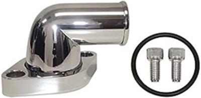 For Chevy Small Block Big Block V8 Aluminum 90 Degree Swivel Water Neck ...