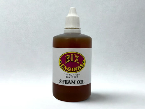 Bix Steam Oil LARGE 100ML Model Steam Engines 460 Compound Mamod Etc ...