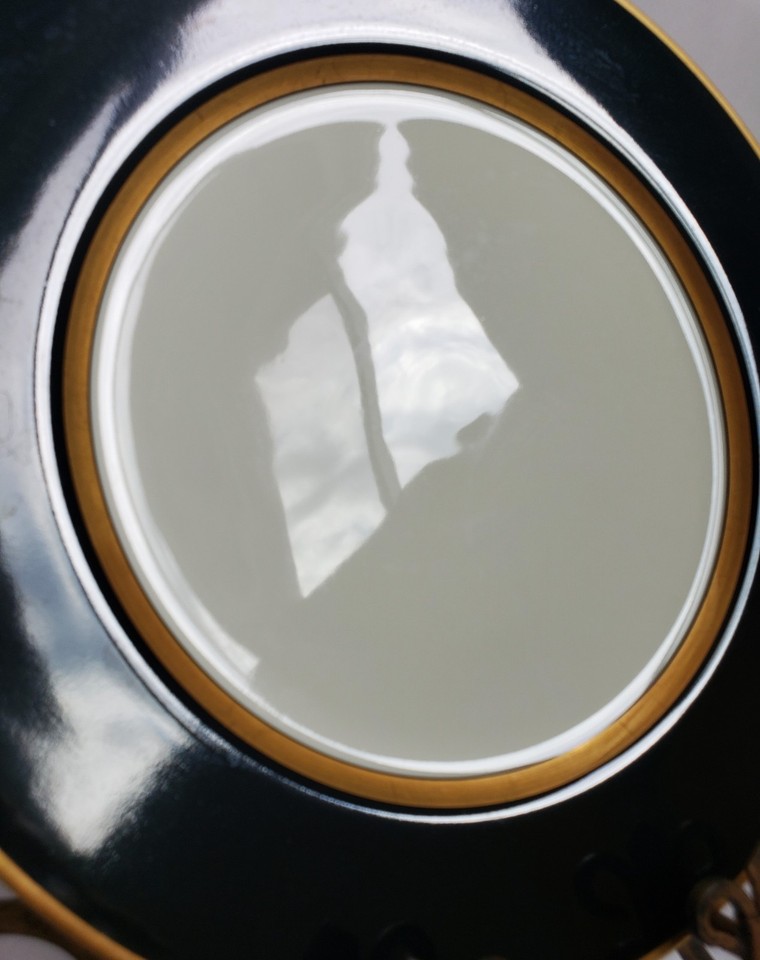Fitz & Floyd Renaissance Black on Buff w/Gold China, (9) 4 Pc. Settings ...