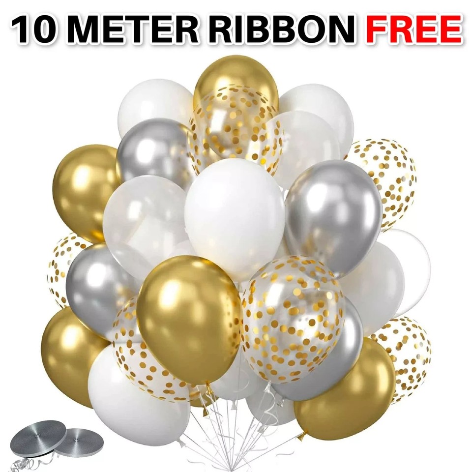 100 X Latex PLAIN BALOON BALLONS helium BALLOONS Wedding Party Birthday ...