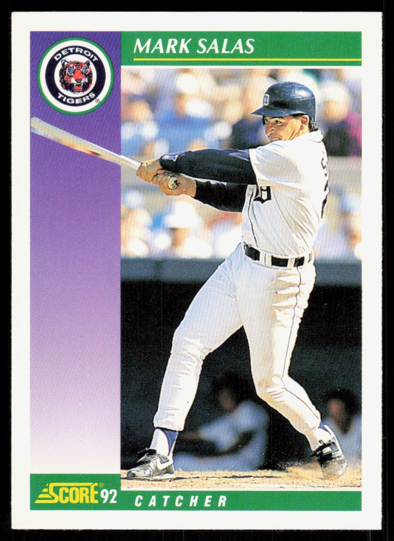 1992 Score 394 Mark Salas Detroit Tigers | eBay