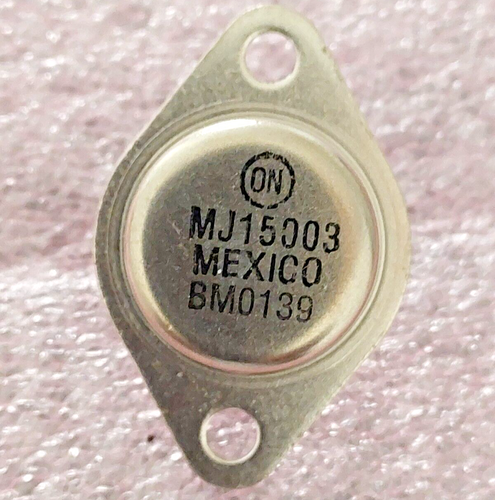 1pcs MJ15003 Si NPN Power Transistors 20A 140V 250W 2MHZ TO3 ON | eBay