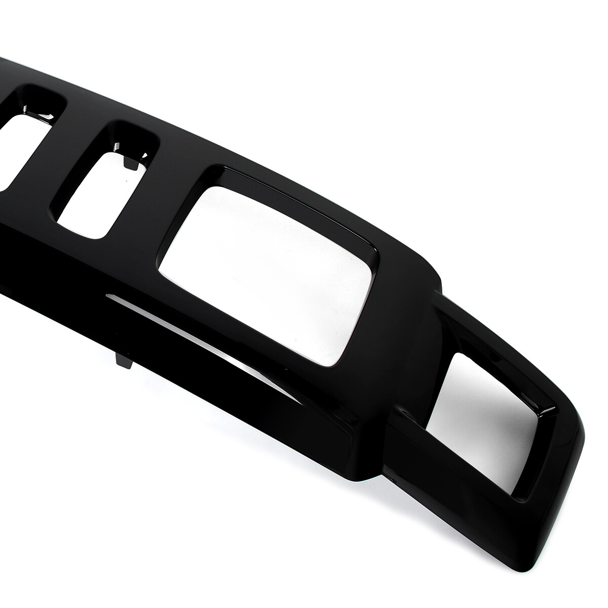 For Hummer H3 H3T 2006-10 Gloss Black Factory Style Front Upper Grille ...