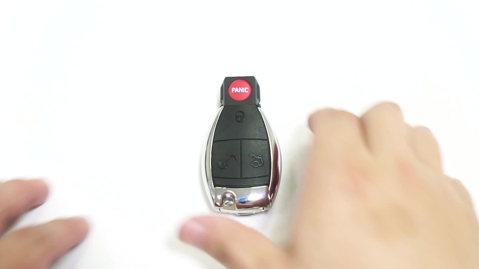 For Mercedes Benz E C R CL GL SLK Remote Key Fob Shell Case Key Blade 4 ...