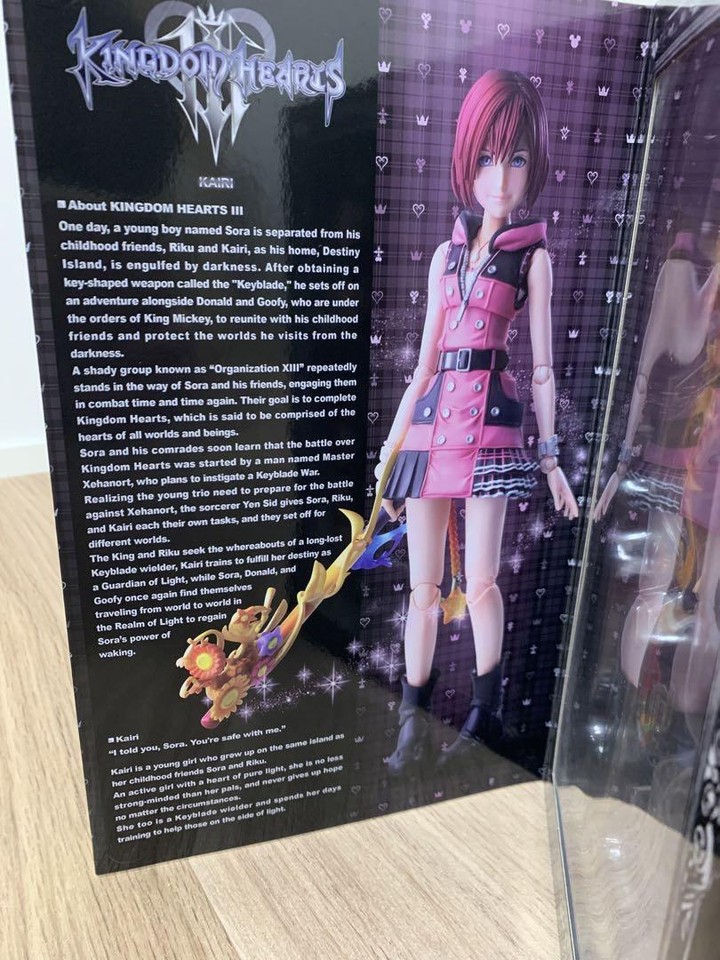 PLAY ARTS Kai Kairi Figure Kingdom Hearts III Square Enix PVC Japan | eBay