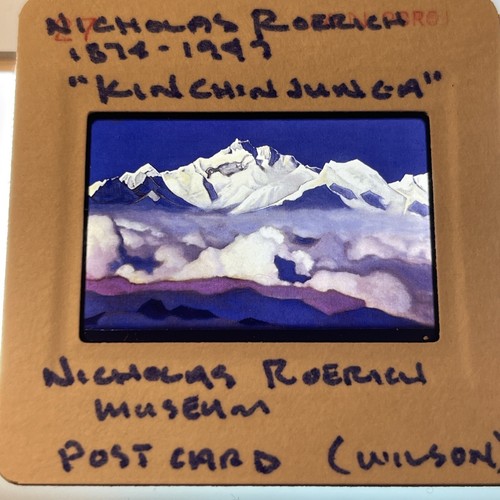 Nicholas Roerich “Kinchin Junga ” Russian Modern Art 35mm Slide | eBay