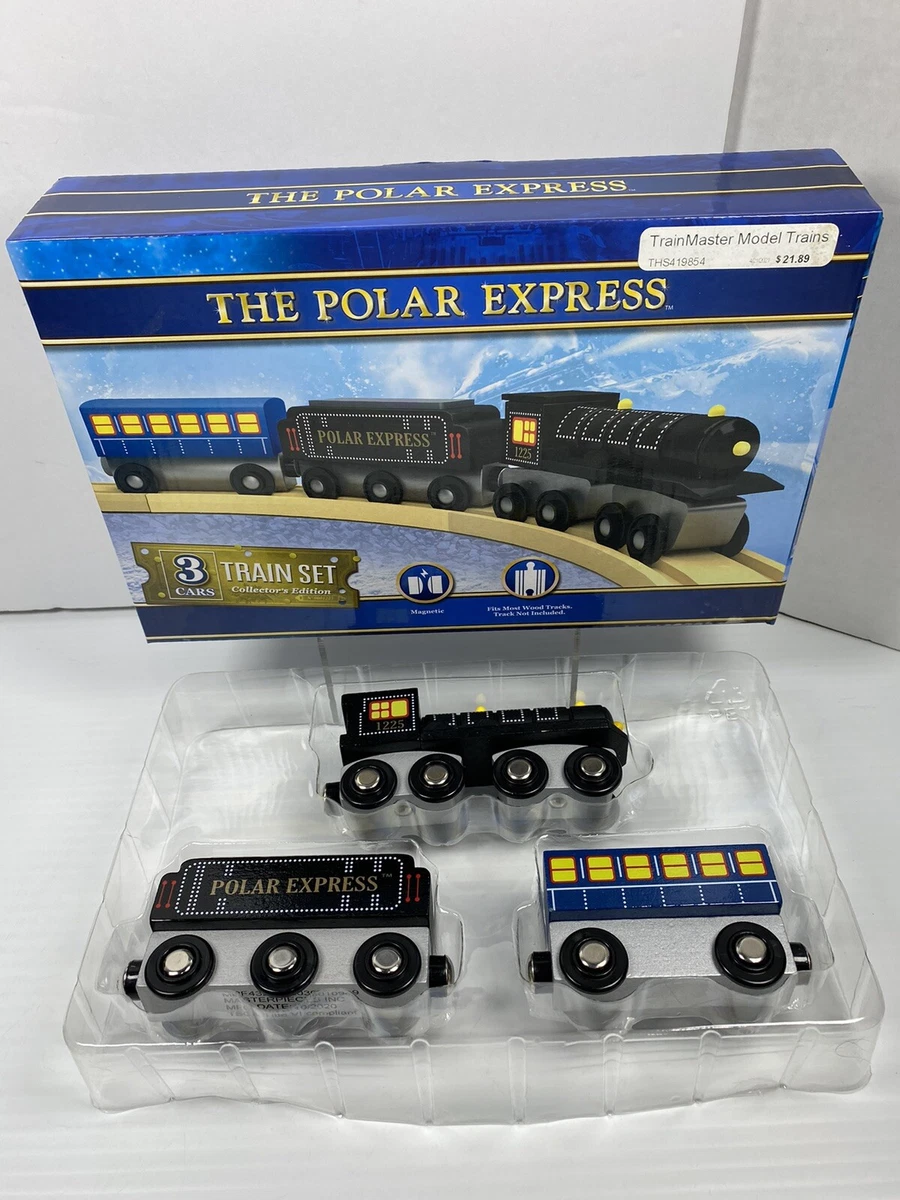 Polar Express Wood Train Set