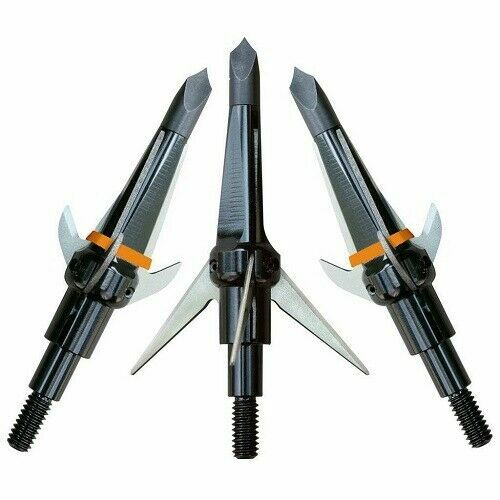 Swhacker 3 Blade Broadhead 100 Grain - Black, 3 Pack for sale online | eBay