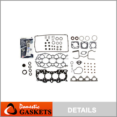 Fits 90-01 Acura Integra LS GS RS 1.8L DOHC Head Gasket Set B18A1 B18B1 ...