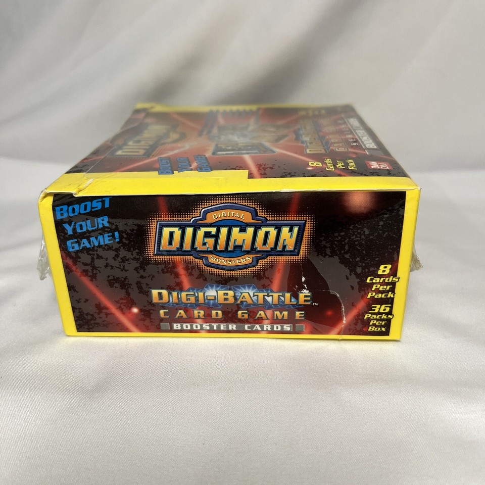 1999 Digimon Digi-Battle Card Game Booster Cards Series 2 Yellow Sealed ...