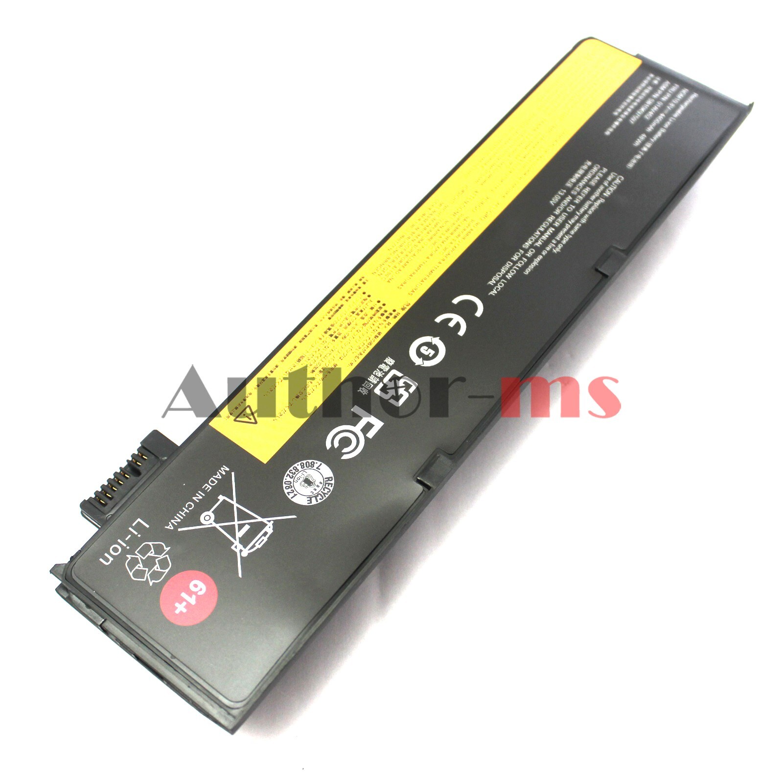 61+ 48Wh Laptop Battery for Lenovo ThinkPad T470 T570 T580 01AV492 ...