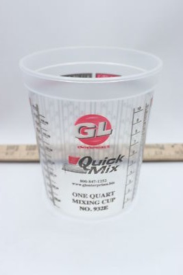 (100-Pk) GL Enterprises Disposable Mixing Cups 1Quarts 932E | eBay