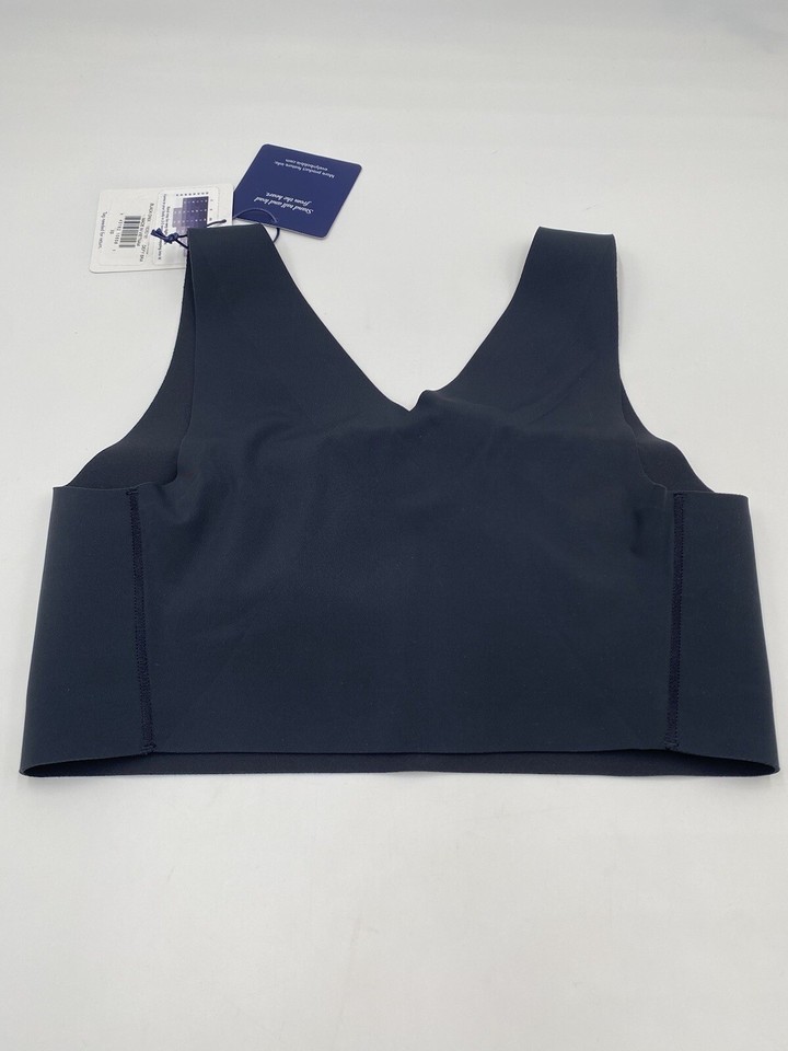 NWT $68 Evelyn & Bobbie The Defy Bra Women's Bra Black Sz X-Small *NO ...