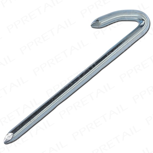 150mm DRIVE IN WASHING LINE HOOK HEAVY DUTY Brick Wall Fixing Tie Pin ...