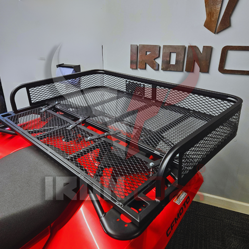 ATV REAR Cargo Basket Quad rear Rack Back Box Luggage Carrier Rack Quad ...