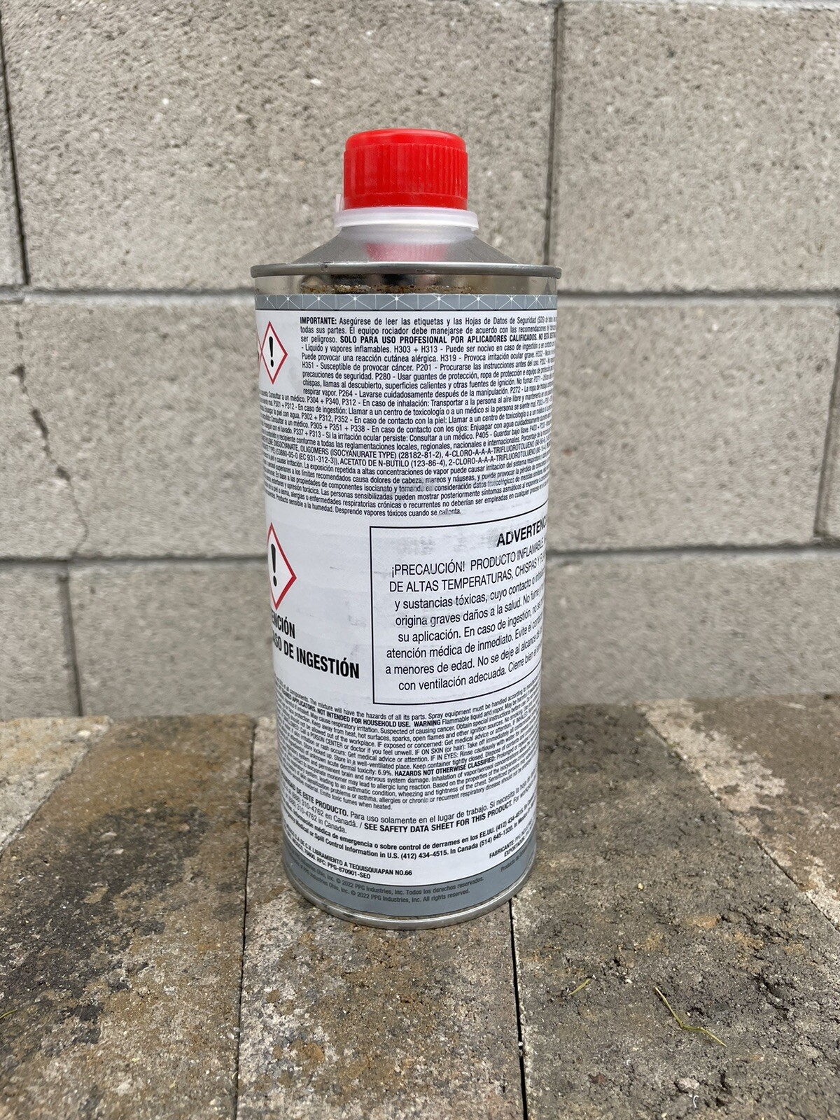 PPG Envirobase High Performance Clearcoat Ec530. Hardener Ech5075 for ...