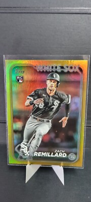 2024 Topps Series 1 Gold Foil #222 Zach Remillard - Chicago White Sox ...
