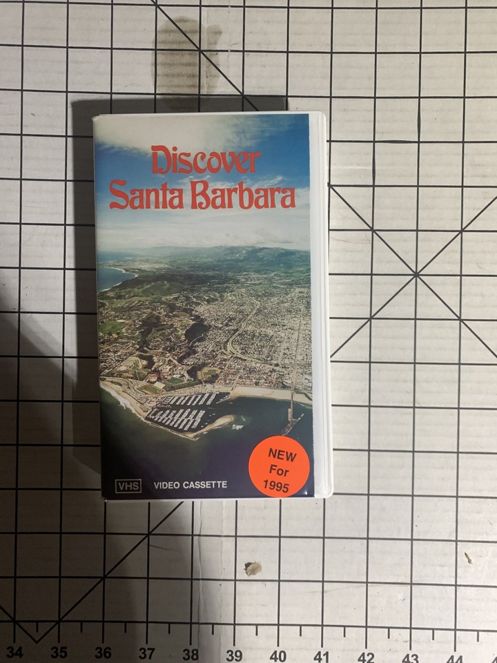 Discover Santa Barbara Video VHS Tape B453 | eBay