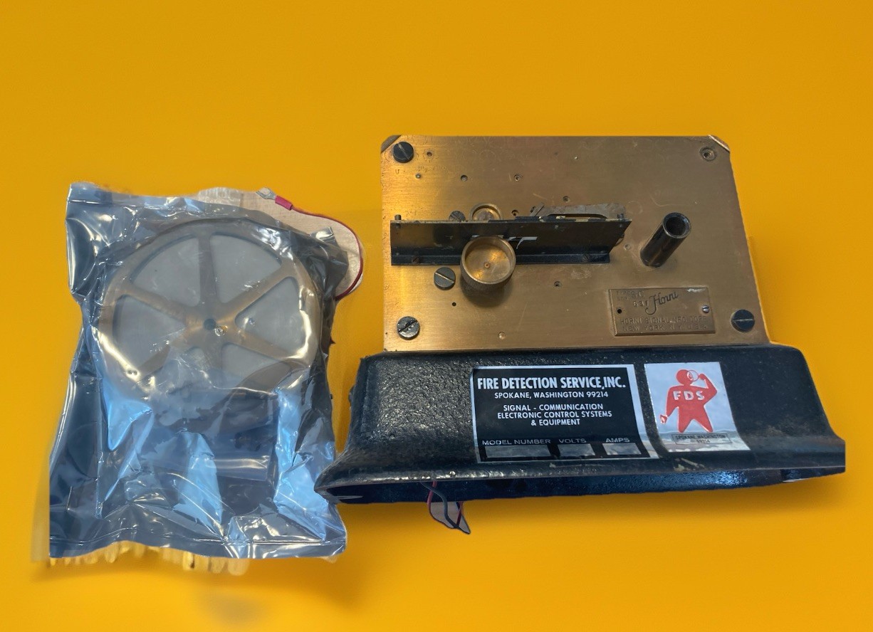 Horni Signal Type SC Brass Fire Alarm Telegraph Register Ticker Tape ...