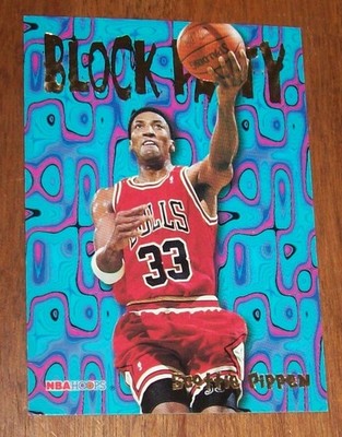 1995 Skybox Block Party Scottie Pippen Card | eBay