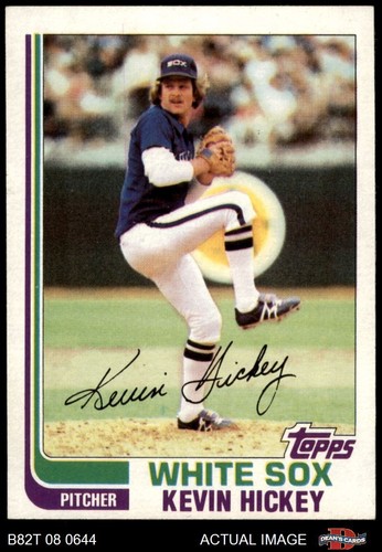 1982 Topps #778 Kevin Hickey White Sox RC 6 - EX/MT | eBay