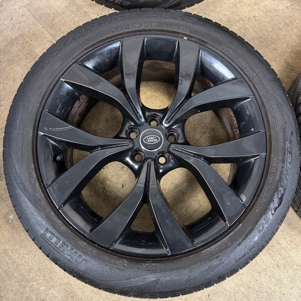 20'' GENUINE RANGE ROVER EVOQUE DISCOVERY SPORT BLACK LAND ALLOY WHEELS ...