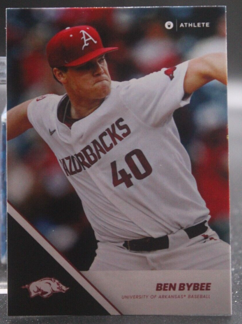 Ben Bybee - 2024 ONIT NIL Arkansas Razorback Baseball #44 (Logo ...