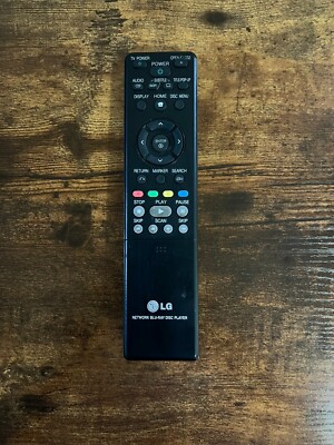LG Network Blu-Ray Disc Player Remote Control AKB68183601 OEM Tested | eBay