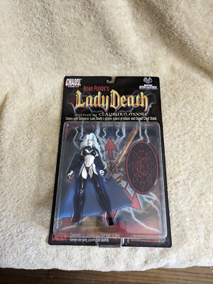 Lady Death Action Figure Moore Collectibles Chaos Comics 1997 | eBay