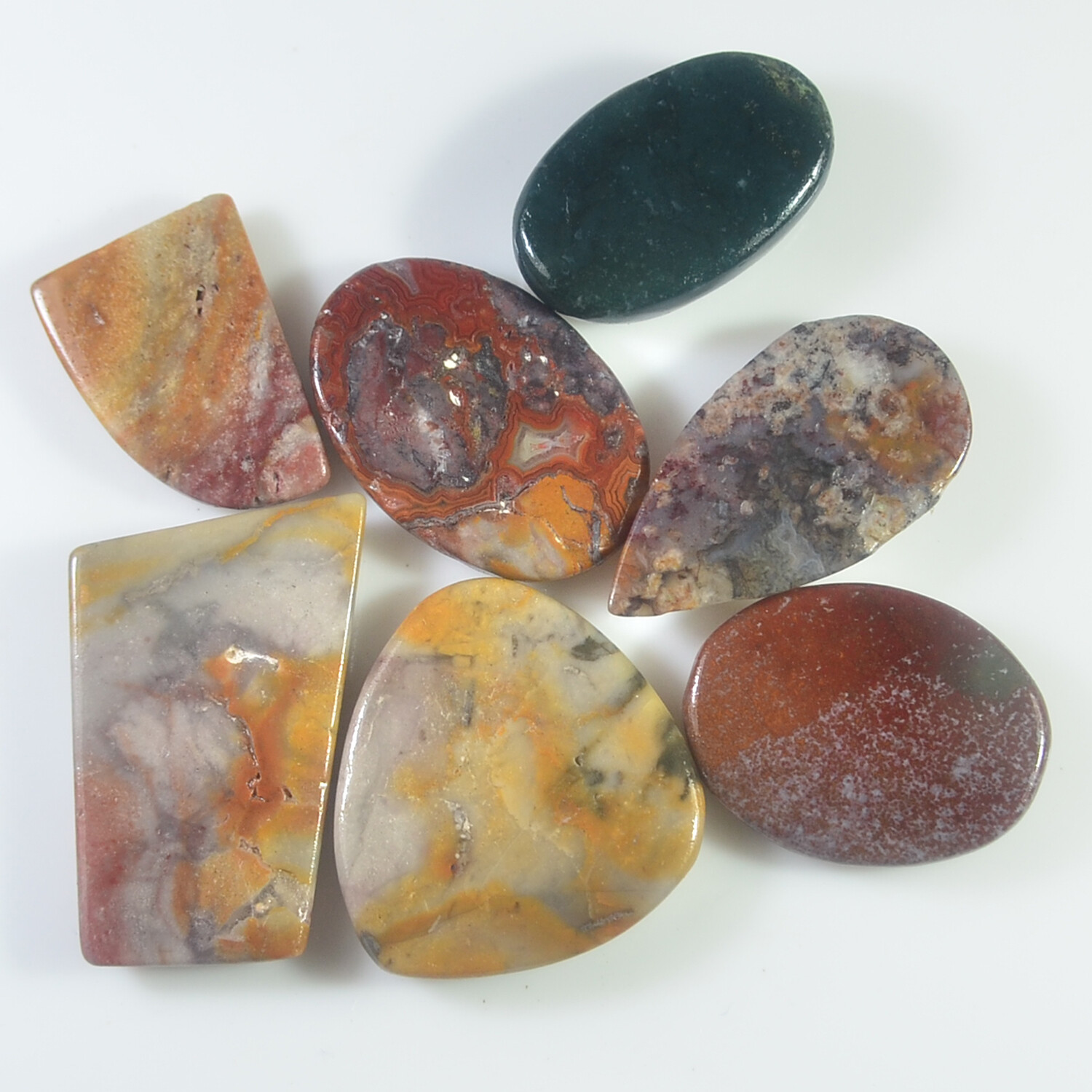 201.90 Carat Natural Agate Mixed Lots oval pear Cabochon Gemstone | eBay