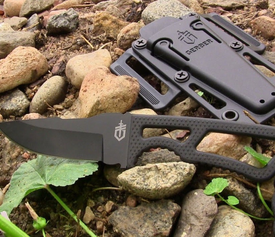 GERBER GHOST STRIKE KNIFE 420HCMULTI WEAR HORIZONTAL/VERTICAL AUTHENTIC ...