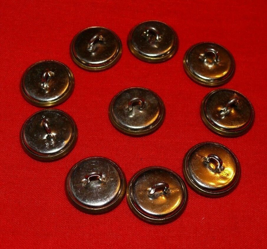 Vintage Soviet Russian Railway Railroad Official Uniform 10 Buttons ...