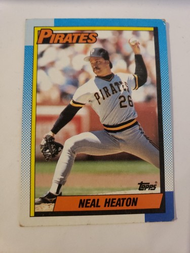 1990 topps baseball card Neal Heaton #539 | eBay