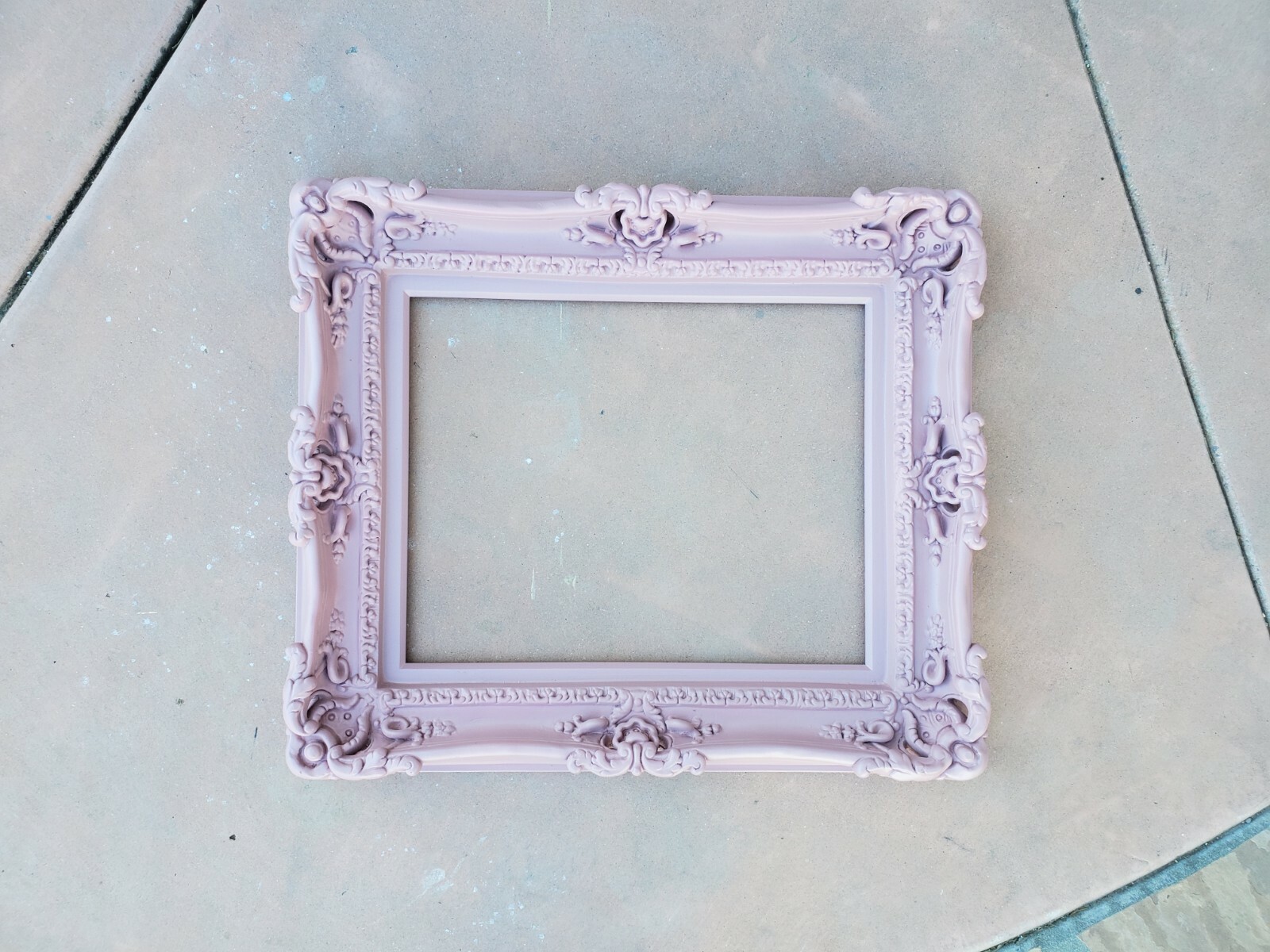 12x16 Pale Pink Picture Frame, Wall Ornate Frame or Art, Canvas, Prints ...
