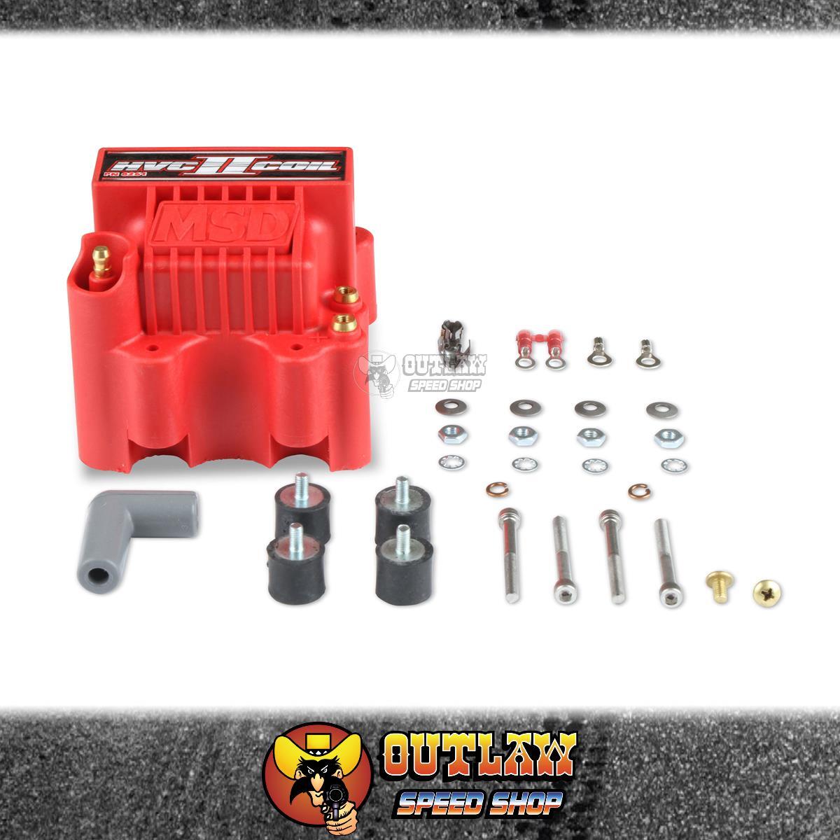 MSD COIL PROPOWER HVC-2 FITS MSD7/8 SERIES IGNITIONS FOR RACING RED ...