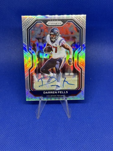 2020 Panini Prizm Silver Prizm Darren Fells Auto #78 Houston Texans ...