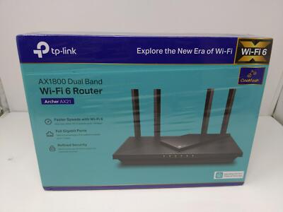 TP-Link AX1800 WiFi 6 Router (Archer AX21) Ã¢â‚¬â€œ Dual Band Wireless ...