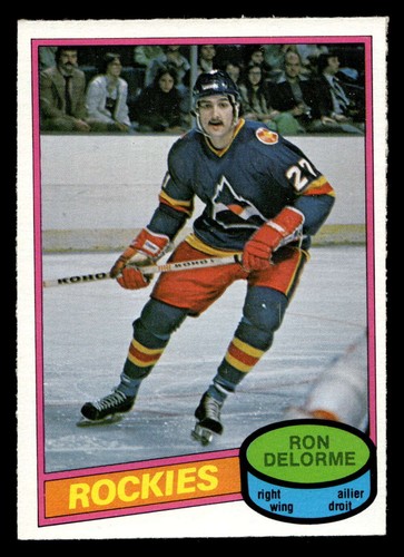 1980-81 O-Pee-Chee #321 Ron Delorme Near Mint+ Rockies OPC | eBay
