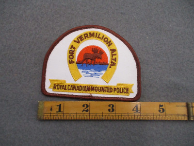 Fort Vermillion Alta Police Patch J9 | eBay