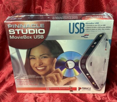NEW Pinnacle Studio 8 MovieBox USB Video Capture Transfer Device - NEW ...